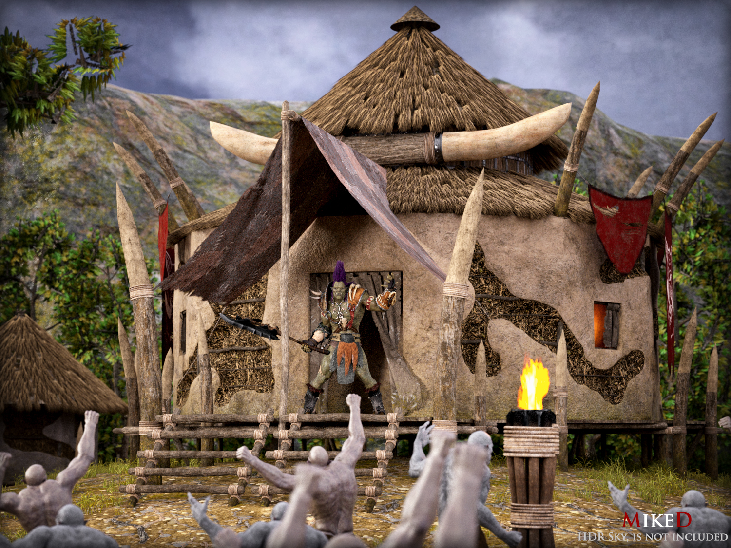 MD The Orc Village | Daz 3D