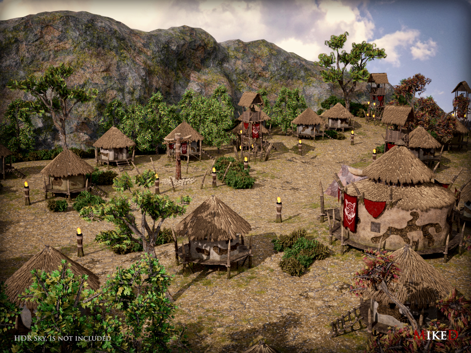 MD The Orc Village | Daz 3D