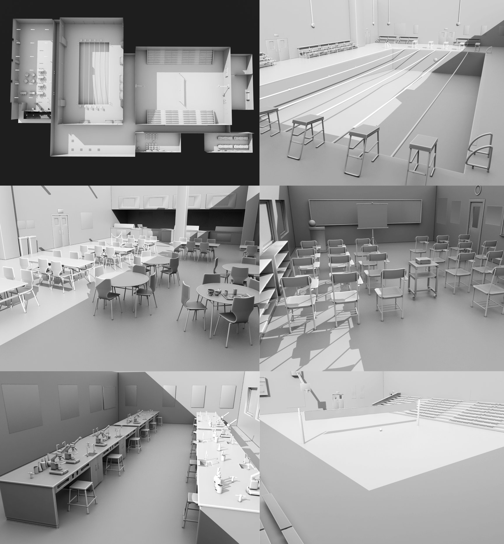 FG School Bundle | Daz 3D