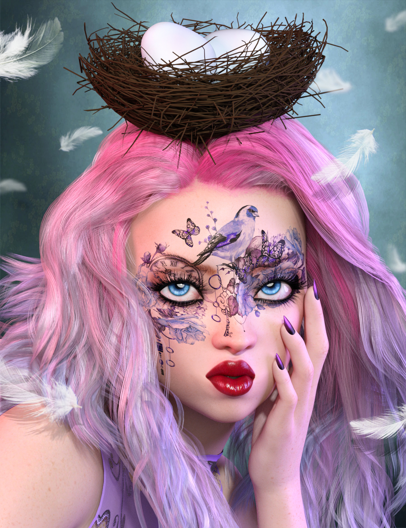 DD Dahlia HD for Daisy 8 | Daz 3D