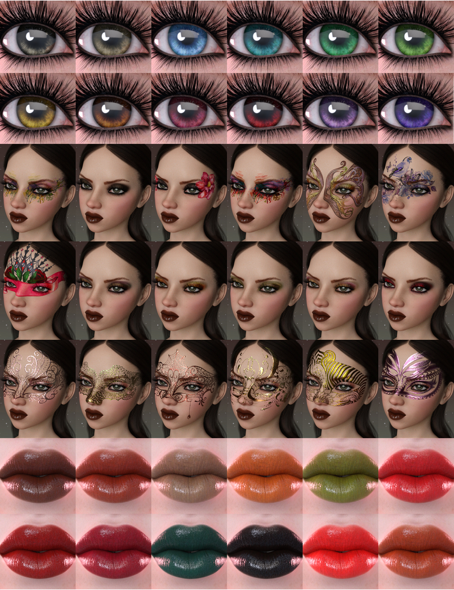 DD Dahlia HD for Daisy 8 | Daz 3D