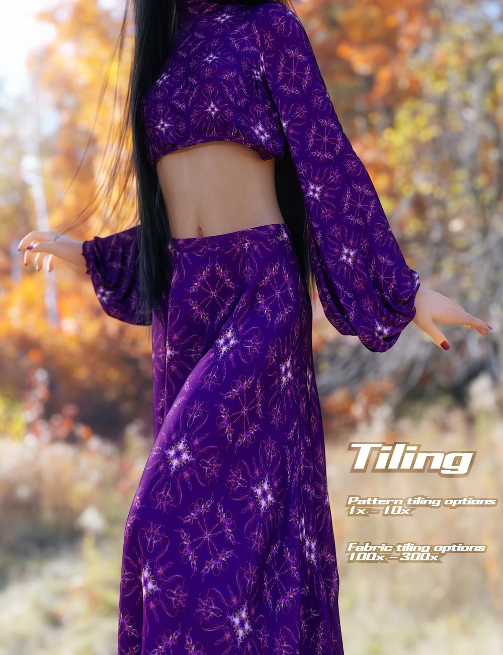 MMX Exotic Fabric Patterns 2 for Iray | Daz 3D