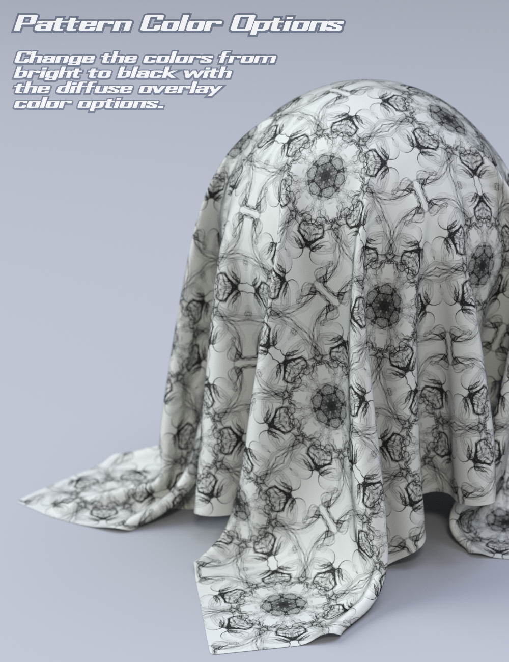 MMX Exotic Fabric Patterns 2 for Iray | Daz 3D