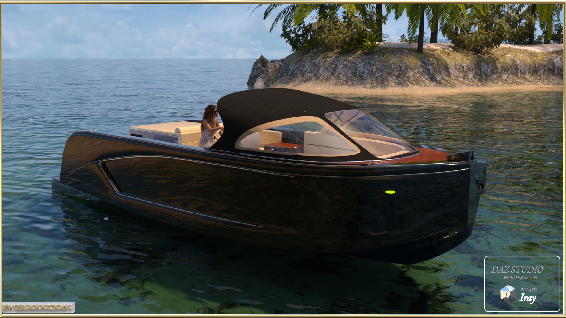 PW Motor Boat | Daz 3D
