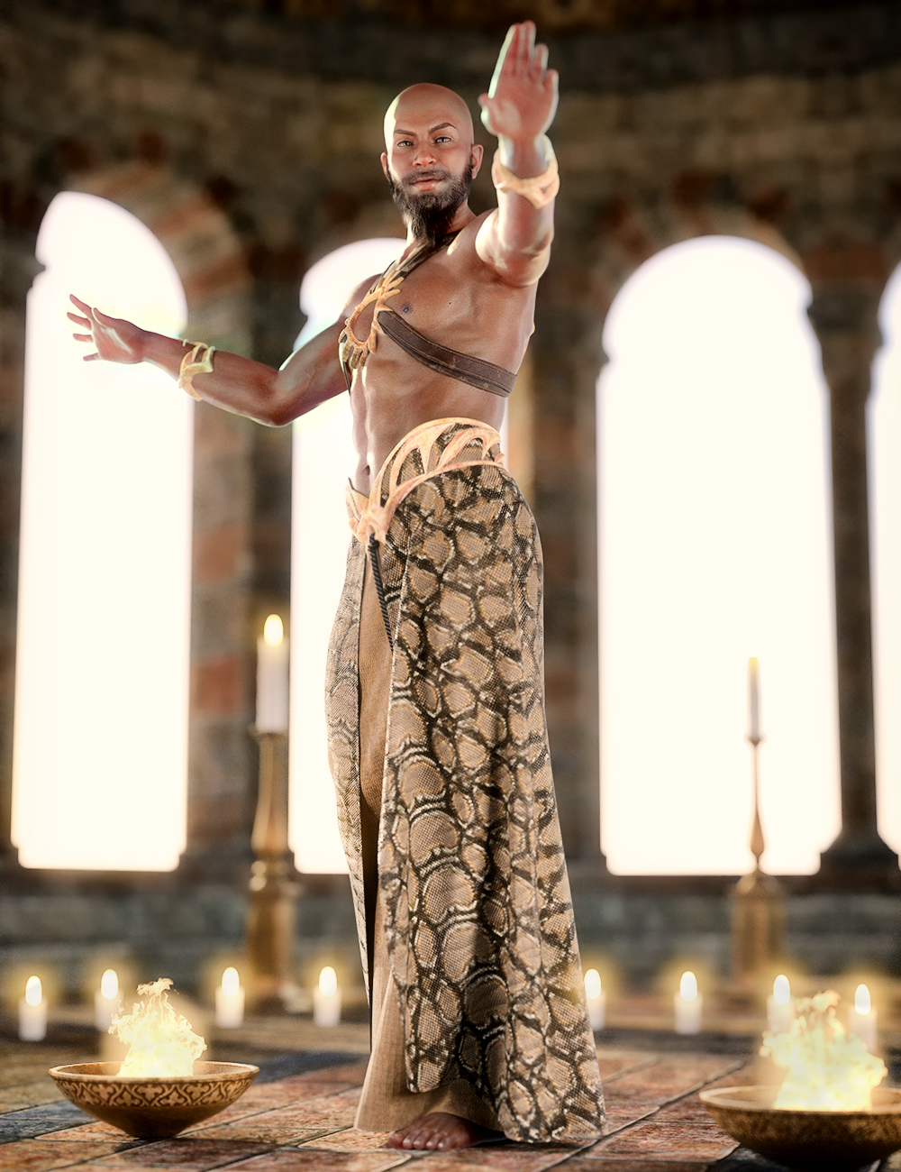 Ashan 8 Pro Bundle | Daz 3D