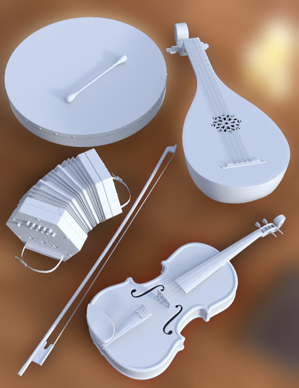 Sea Shanty Props | Daz 3D