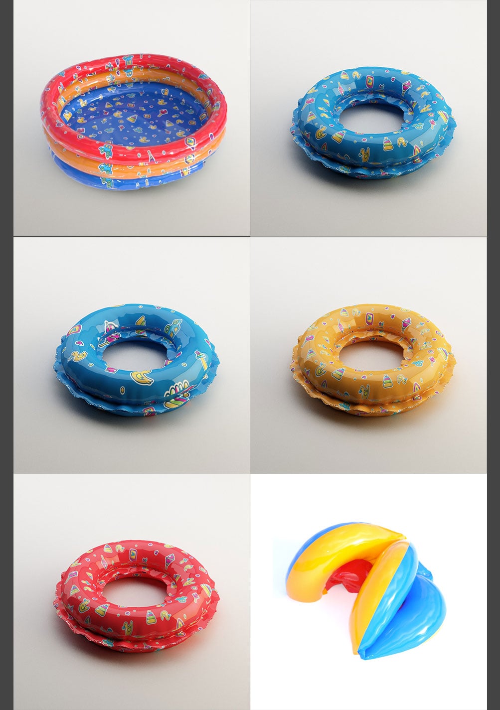 GNBD Pool Props | Daz 3D
