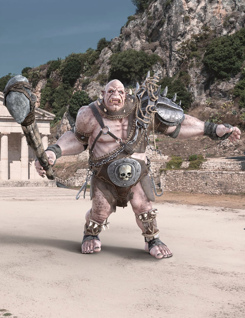 Ogre Armor for Ogre HD | Daz 3D