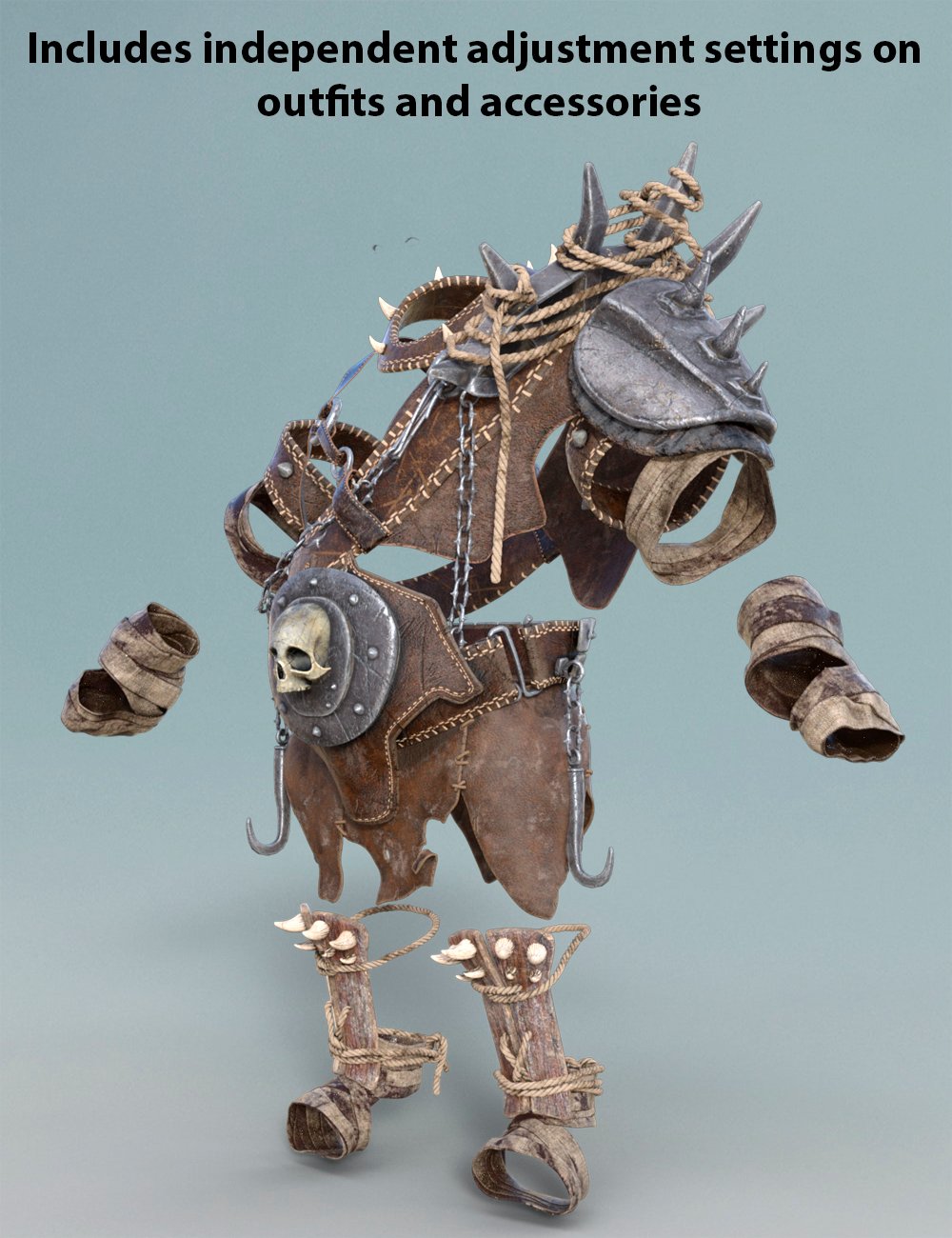 Ogre Armor for Ogre HD | Daz 3D