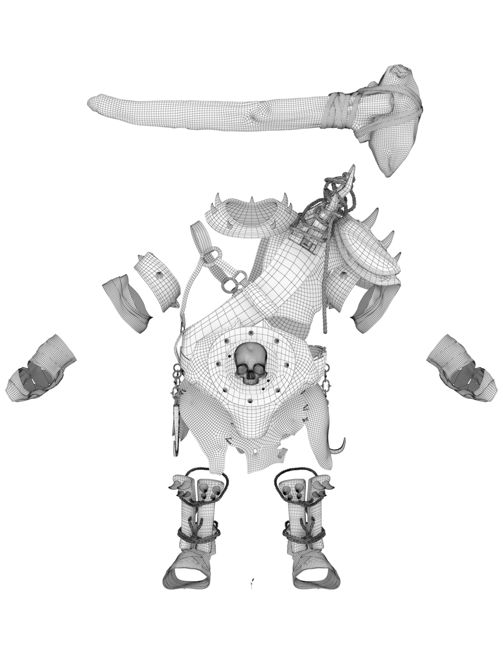 Ogre Armor for Ogre HD | Daz 3D