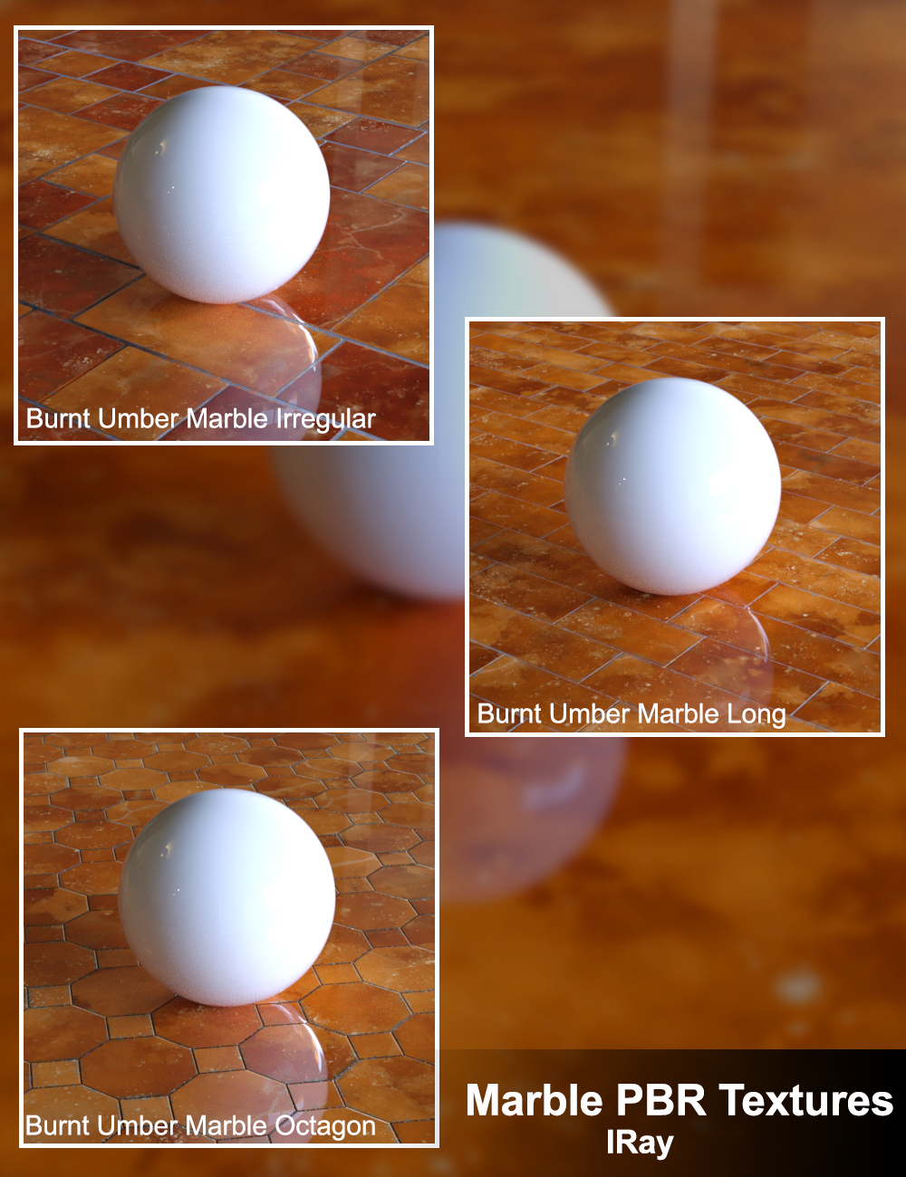 PBR Textures Pack 01 | Daz 3D