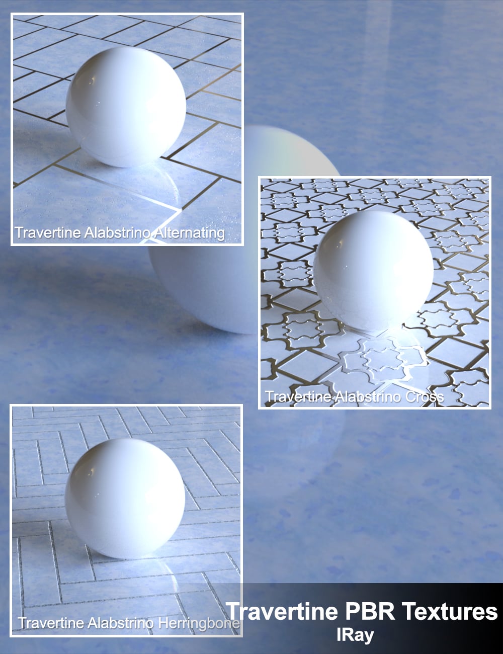 PBR Textures Pack 01 | Daz 3D