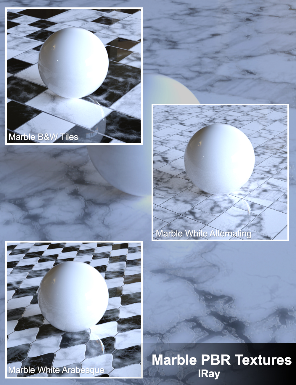 PBR Textures Pack 03 | Daz 3D