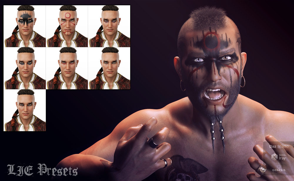 Xaviar for Valentino 8 | Daz 3D