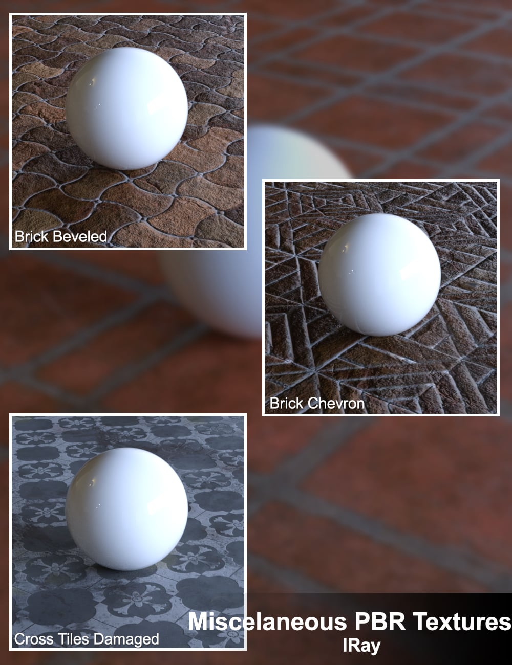 PBR Textures Pack 02 | Daz 3D