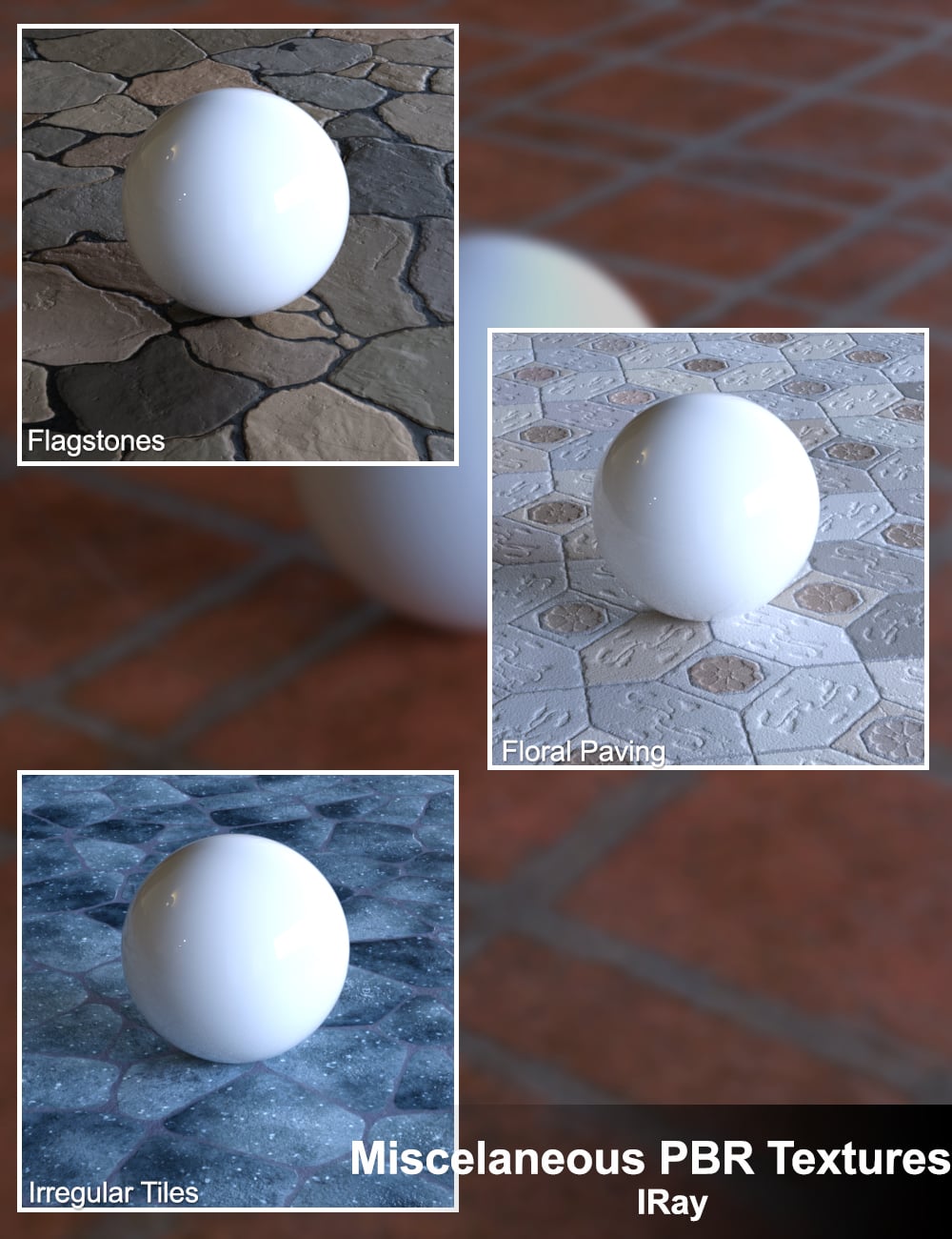 PBR Textures Pack 02 | Daz 3D