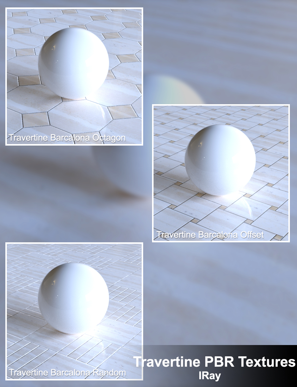 PBR Textures Pack 02 | Daz 3D