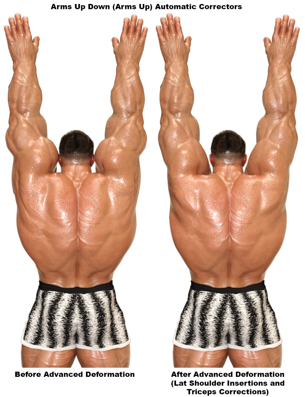 SWOLE for Genesis 8 Male: Hercules - Advanced Muscle Deformation | Daz 3D