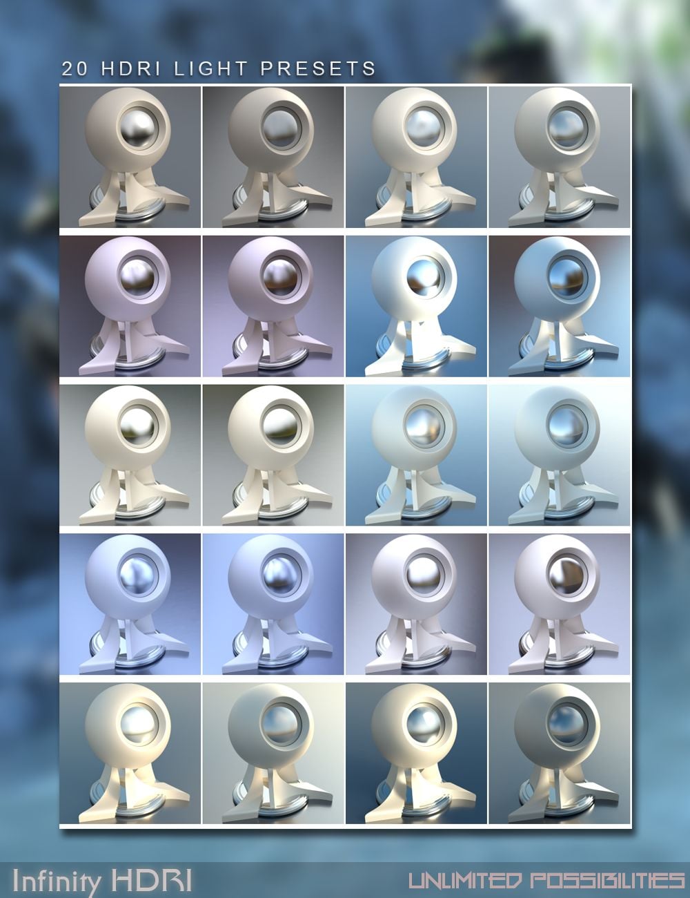 Infinity HDRI Lighting | Daz 3D