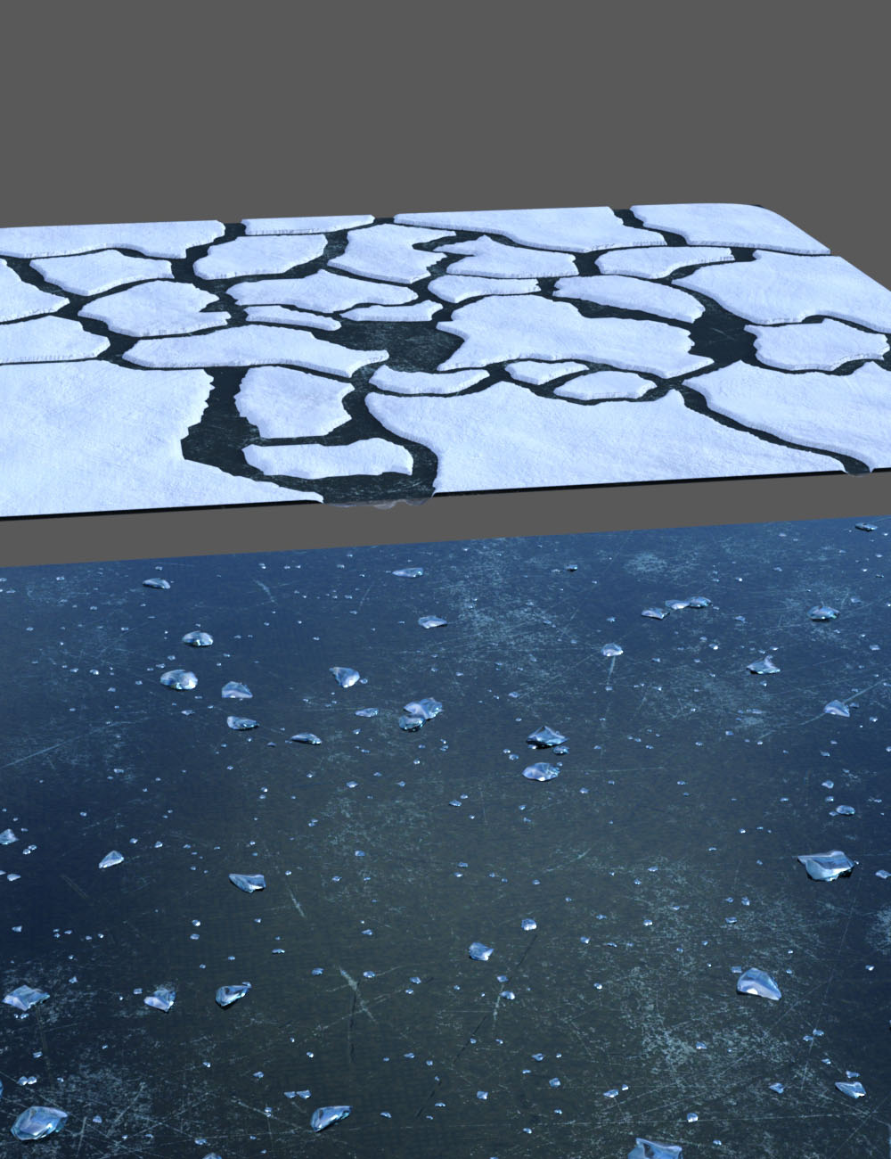 The Ice World Of Eros Prime Environment | Daz 3D