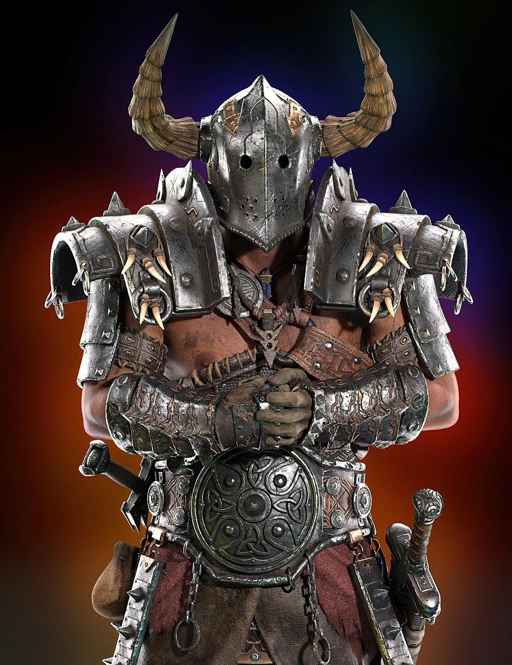 STF Bone Breaker Armor for Genesis 8 Male(s) | Daz 3D