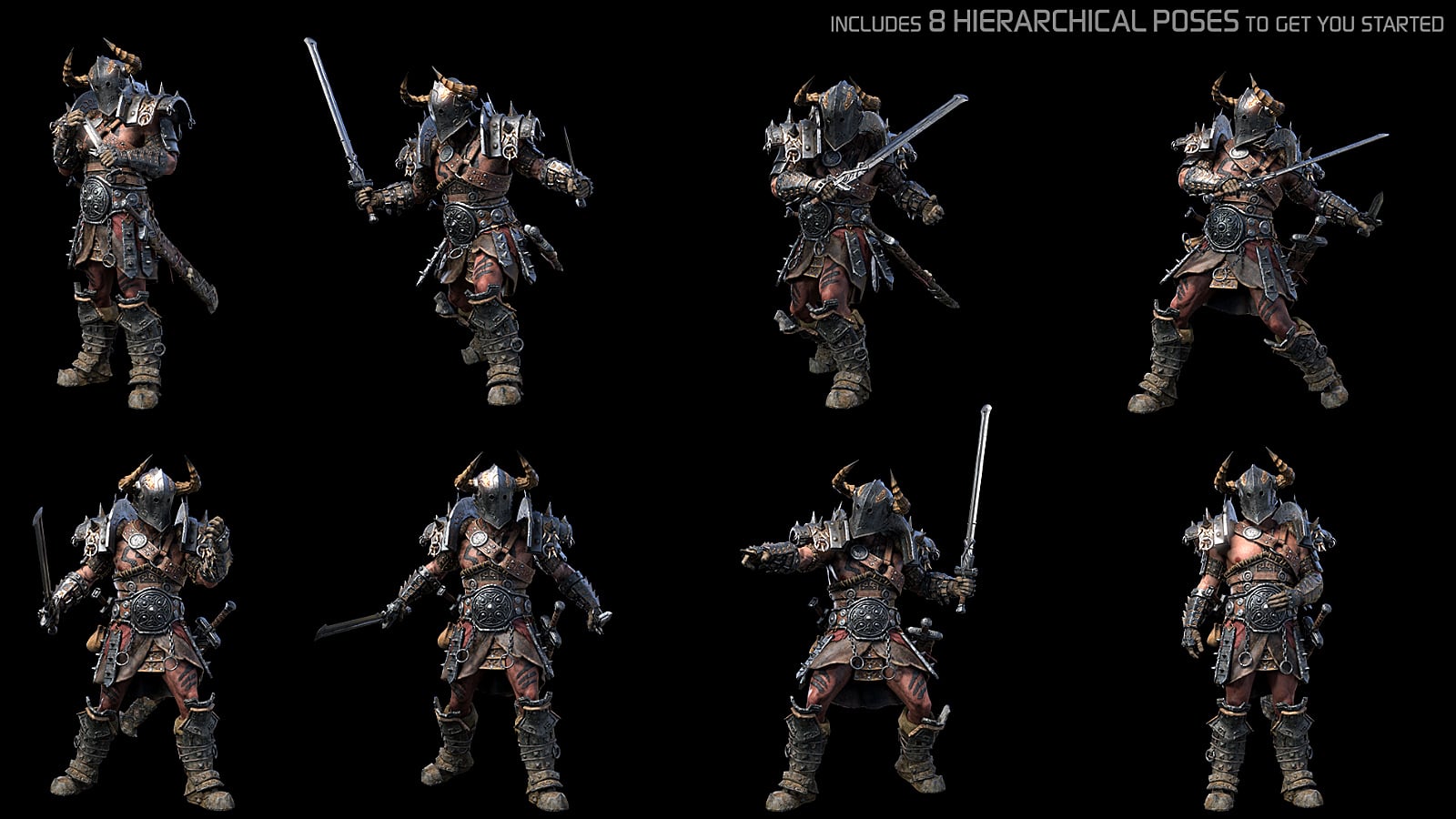 STF Bone Breaker Armor for Genesis 8 Male(s) | Daz 3D