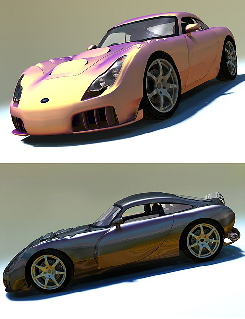 Predator Sports Car | Daz 3D