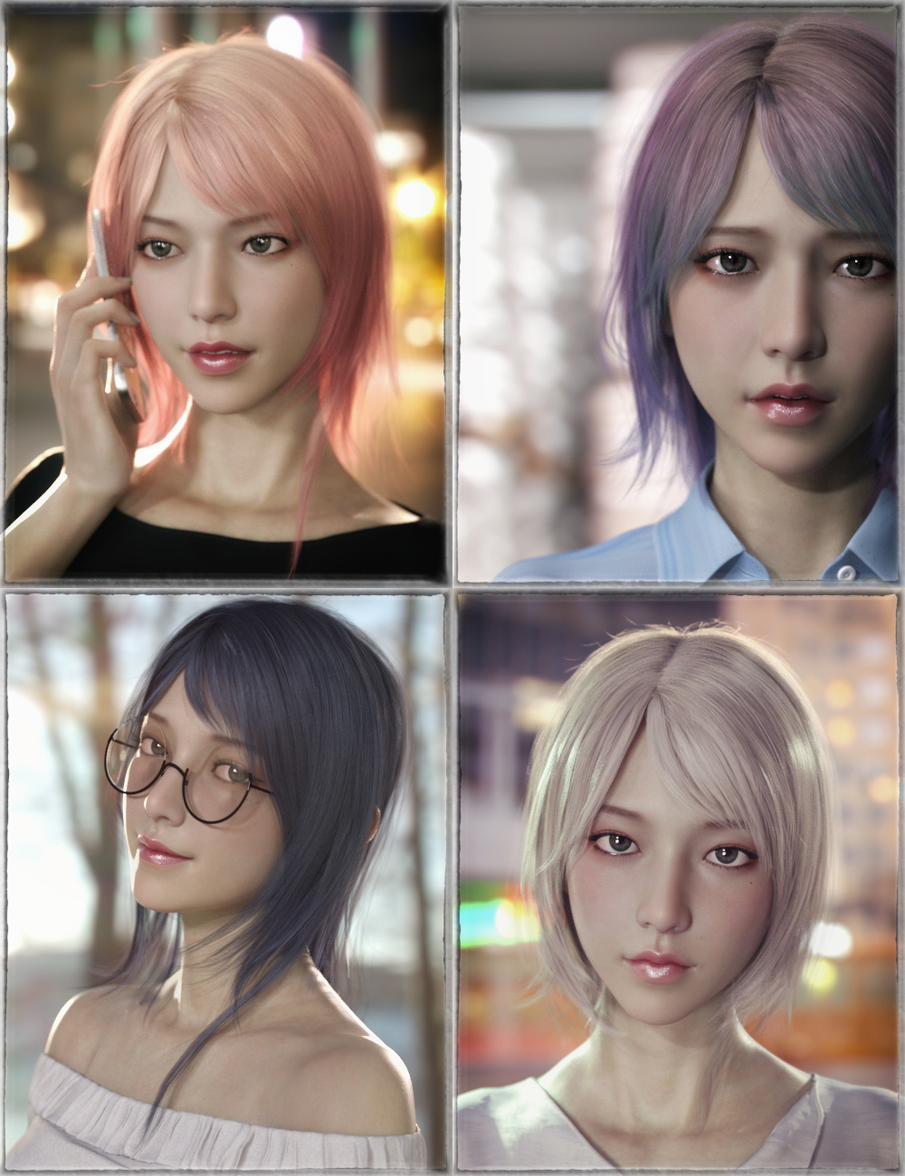 Ruo Xi Collection for Genesis 8 Female(s) | Daz 3D