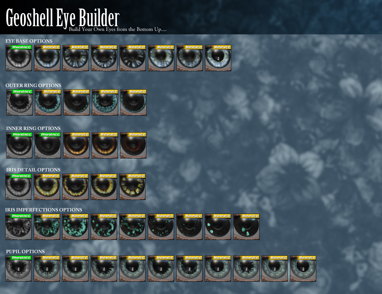 Geoshell Eye Builder for Genesis 8 Female | Daz 3D