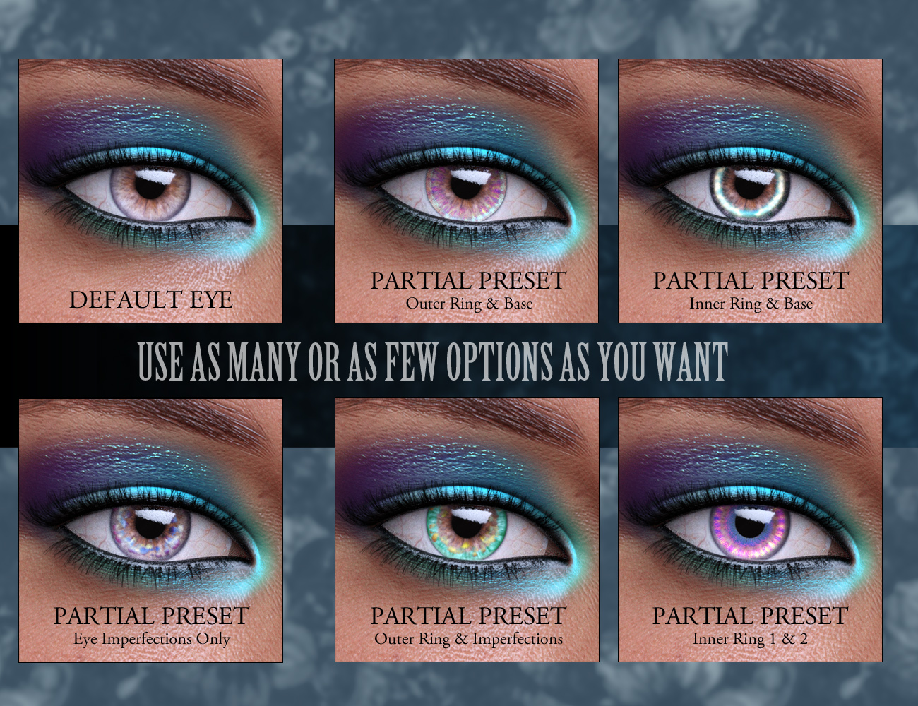 Geoshell Eye Builder for Genesis 8 Female | Daz 3D