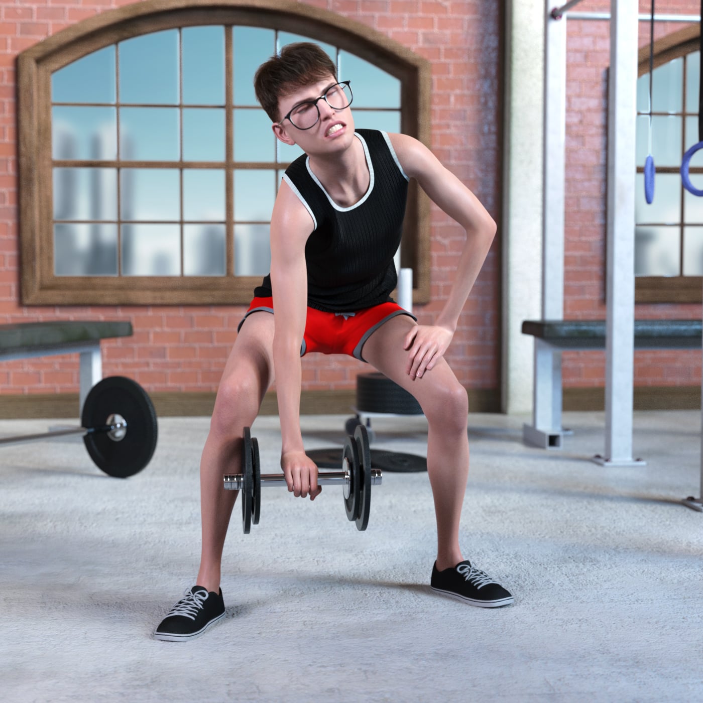 Z Strong Within Shape and Pose Mega Set | Daz 3D