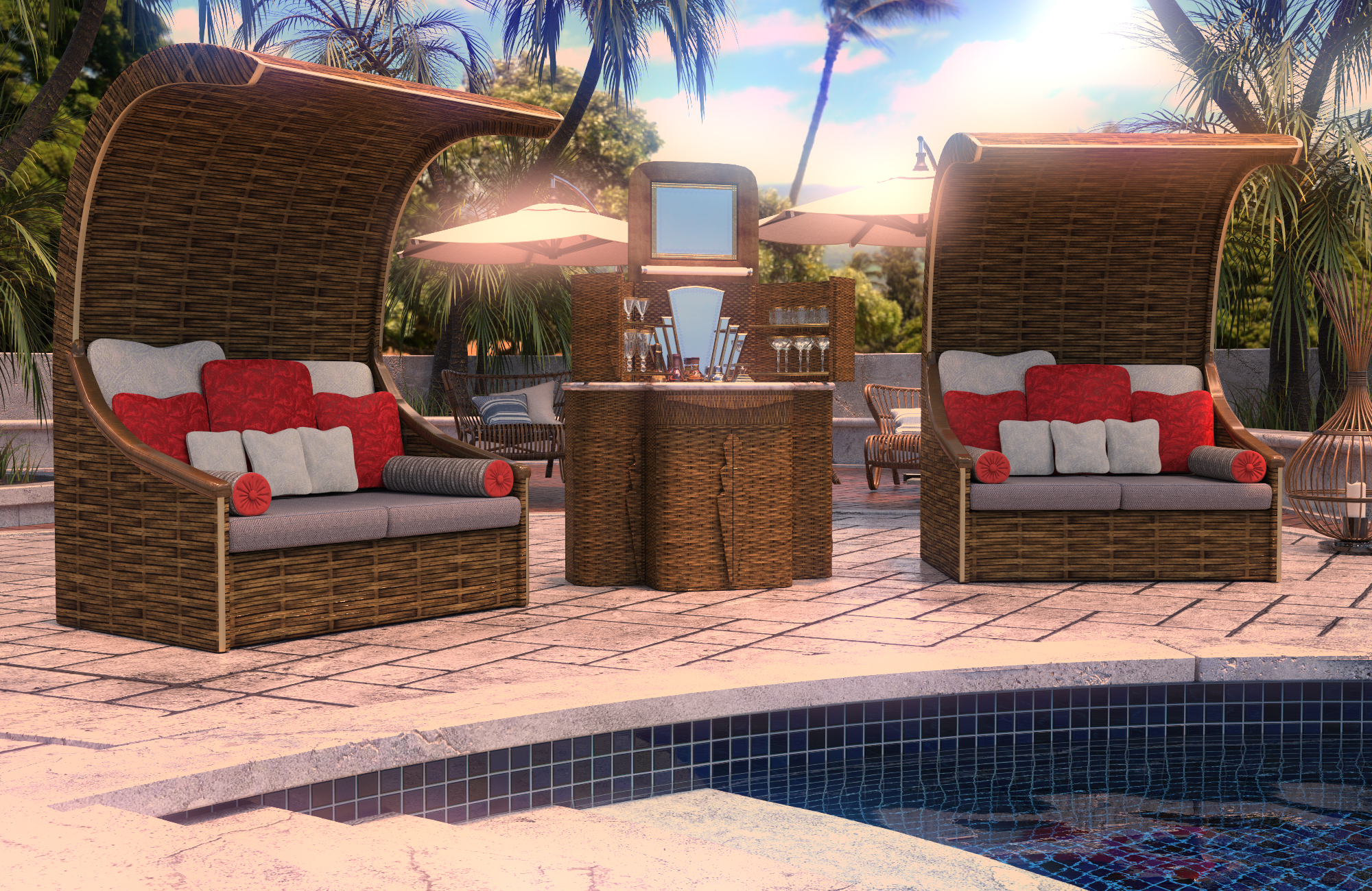 Rattan Iray Shaders | Daz 3D