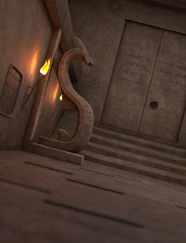 Fantasy Trapped Vault | Daz 3D