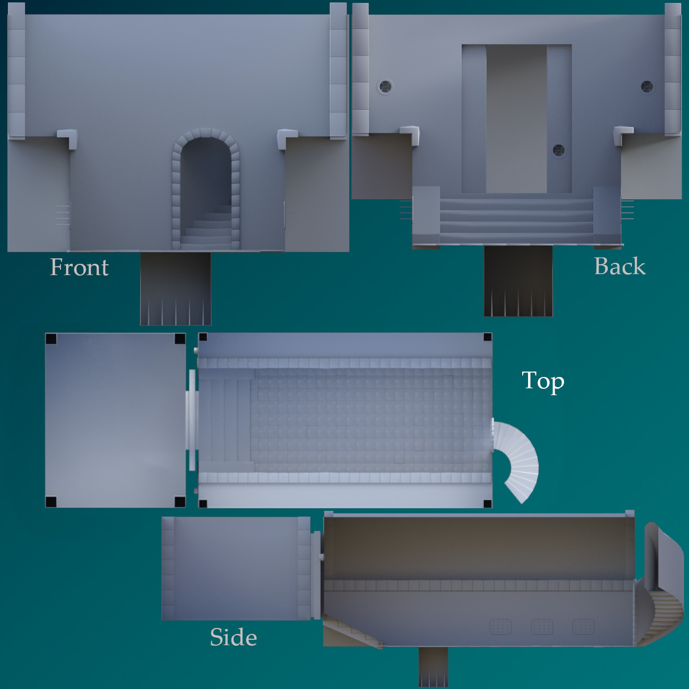 Fantasy Trapped Vault | Daz 3D