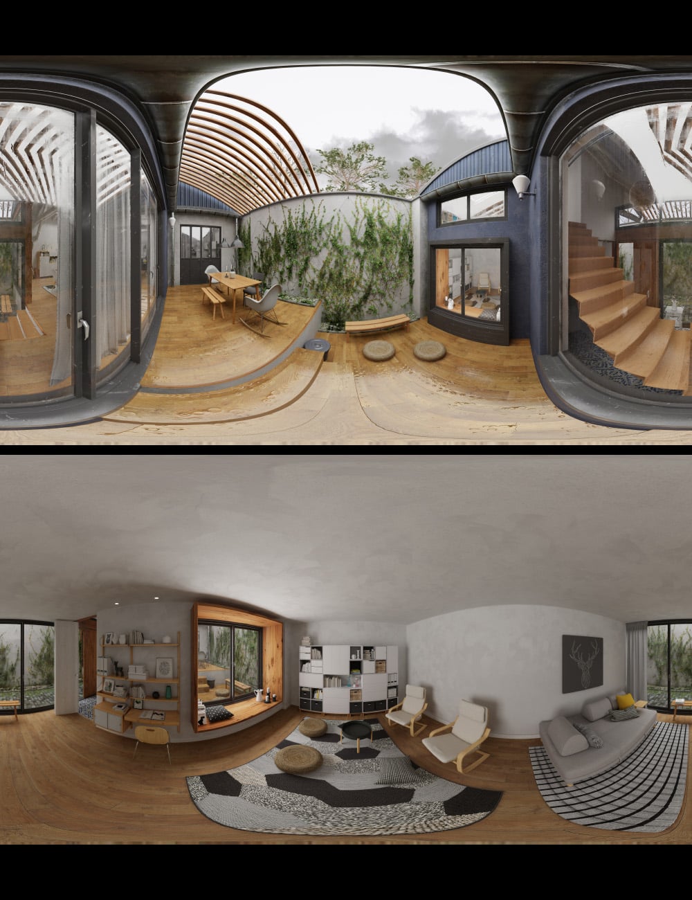 Modern Interiors HDRI | Daz 3D