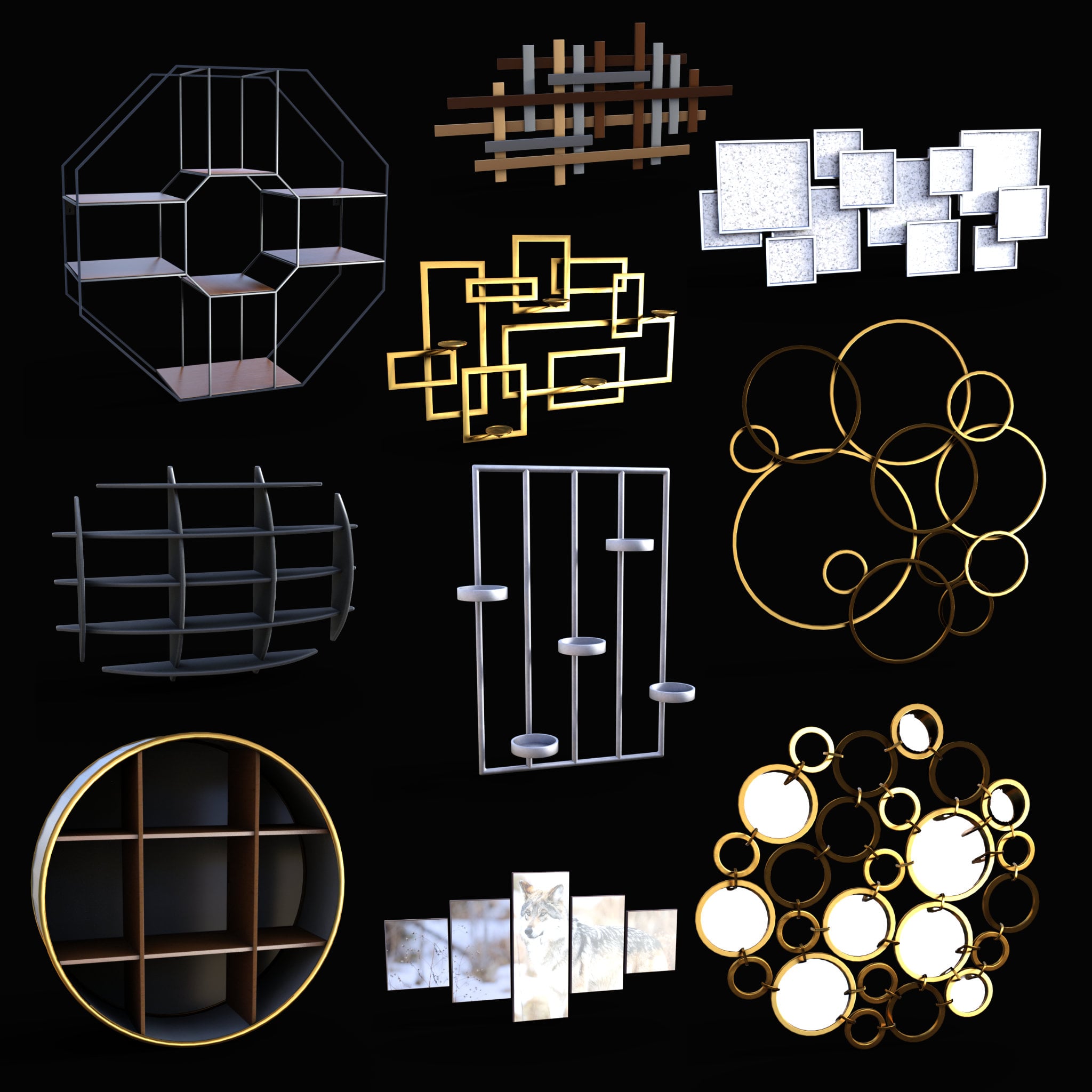 FG Decor and Lighting Pack | Daz 3D