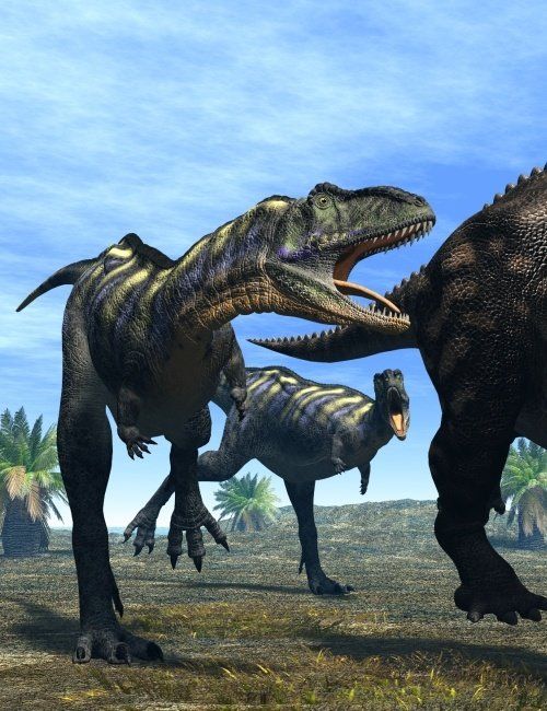 Predator vs. Prey Dinosaur Bundle | Daz 3D