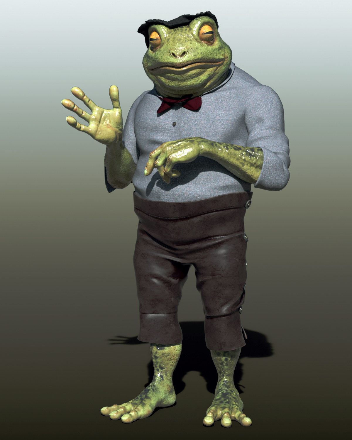 Dapper Toad Poses for Bullwarg HD | Daz 3D
