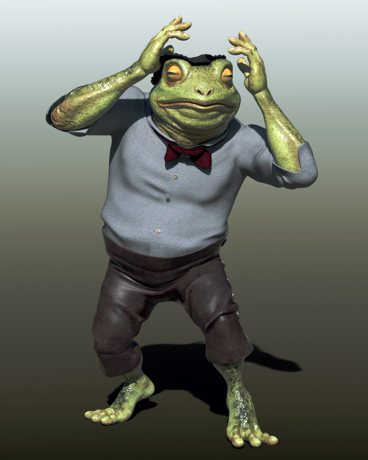 Dapper Toad Poses for Bullwarg HD | Daz 3D