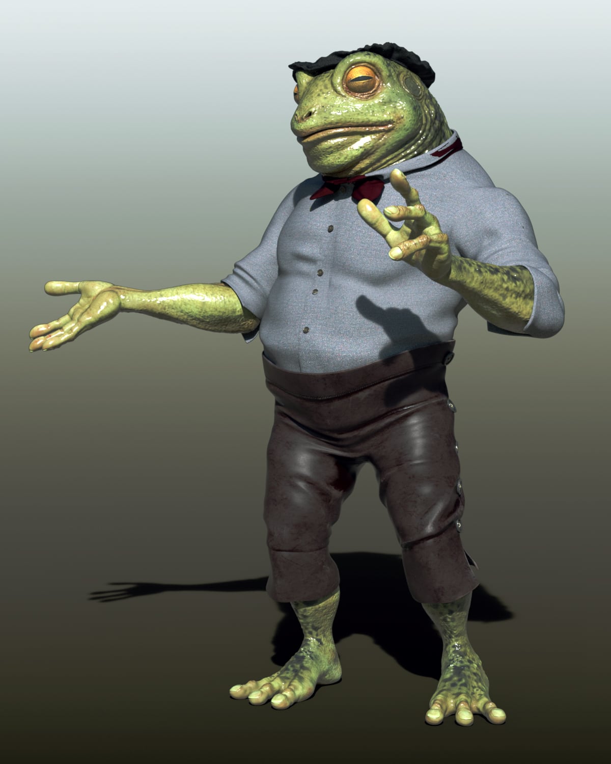 Dapper Toad Poses for Bullwarg HD | Daz 3D