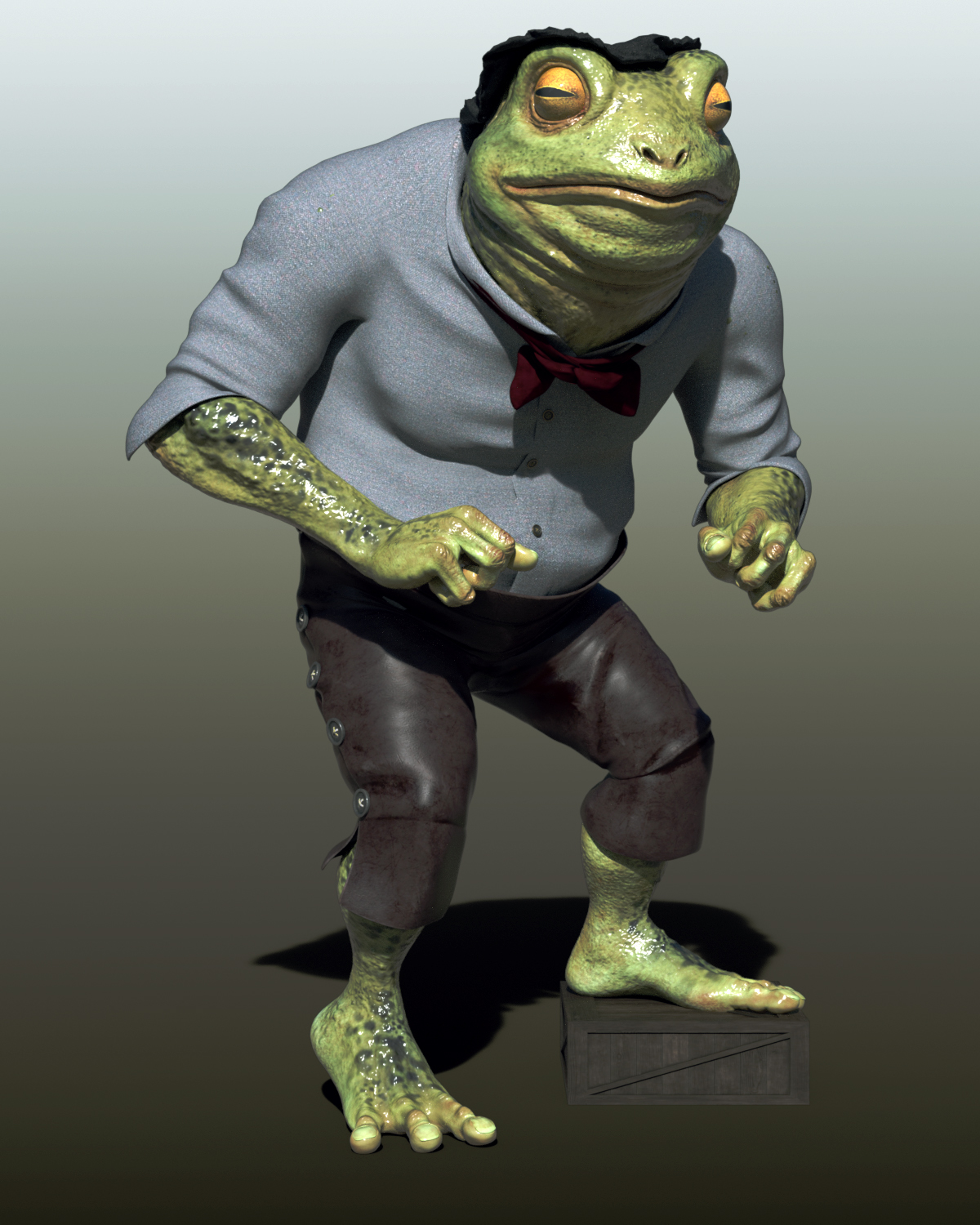 Dapper Toad Poses for Bullwarg HD | Daz 3D