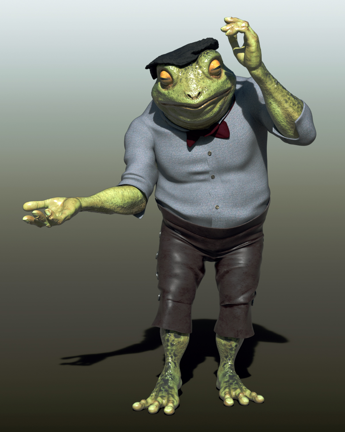 Dapper Toad Poses for Bullwarg HD | Daz 3D