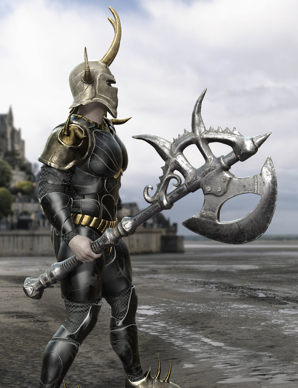 Fantasy Weapons Set for Genesis 8 | Daz 3D