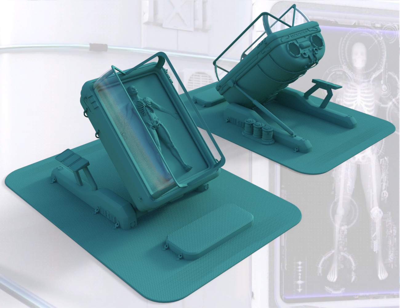Med Bay Printer | Daz 3D