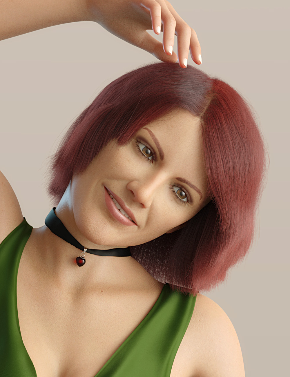 dForce Lynette Hair for Genesis 8 Females | Daz 3D
