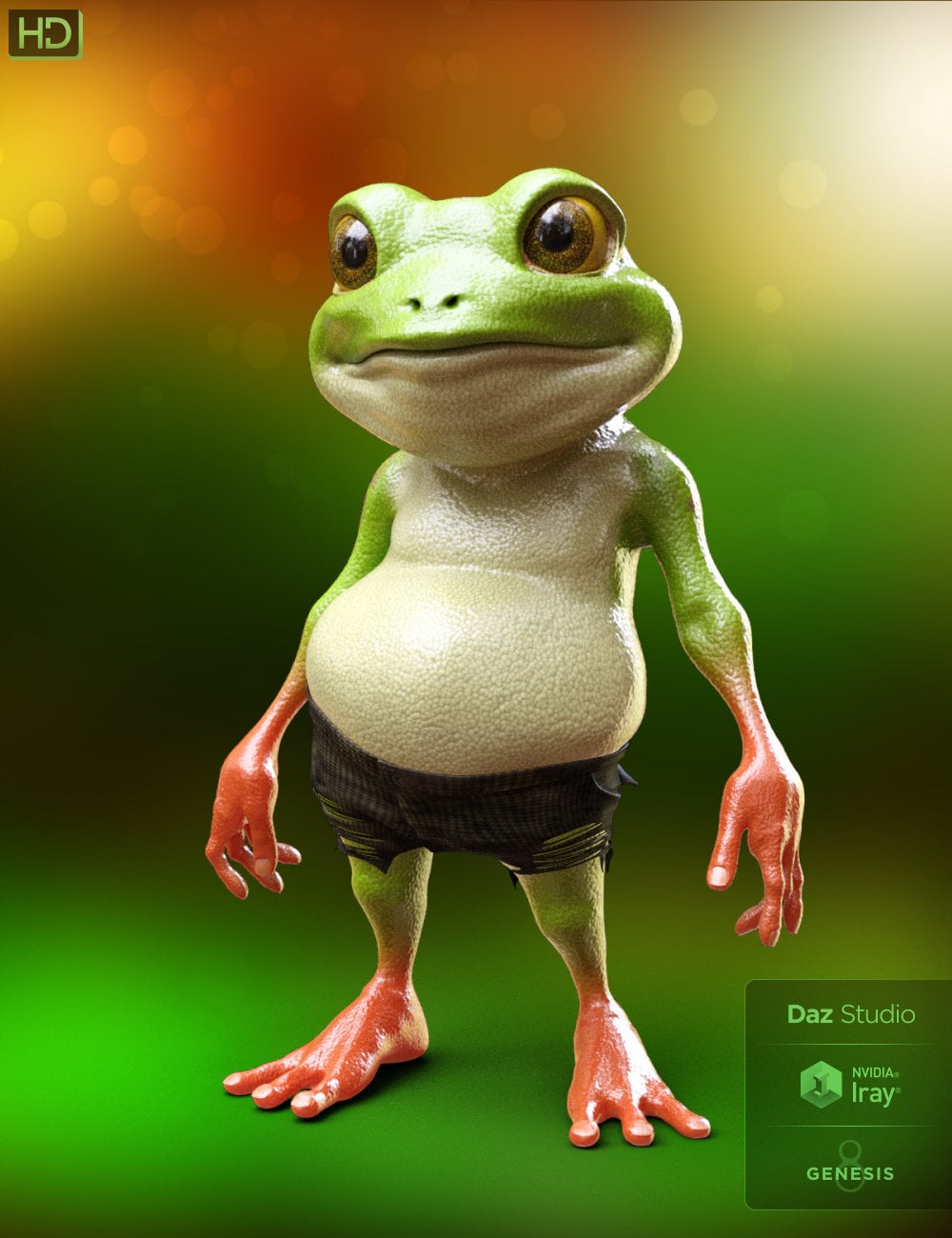 Frogol HD for Bullwarg | Daz 3D