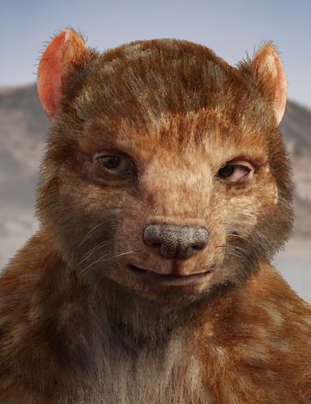 Street Rat with dForce Hair for Genesis 8 Male | Daz 3D