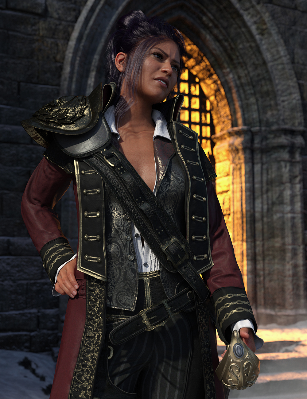 dForce Giuro Vendetta HD Expansion Pack | Daz 3D