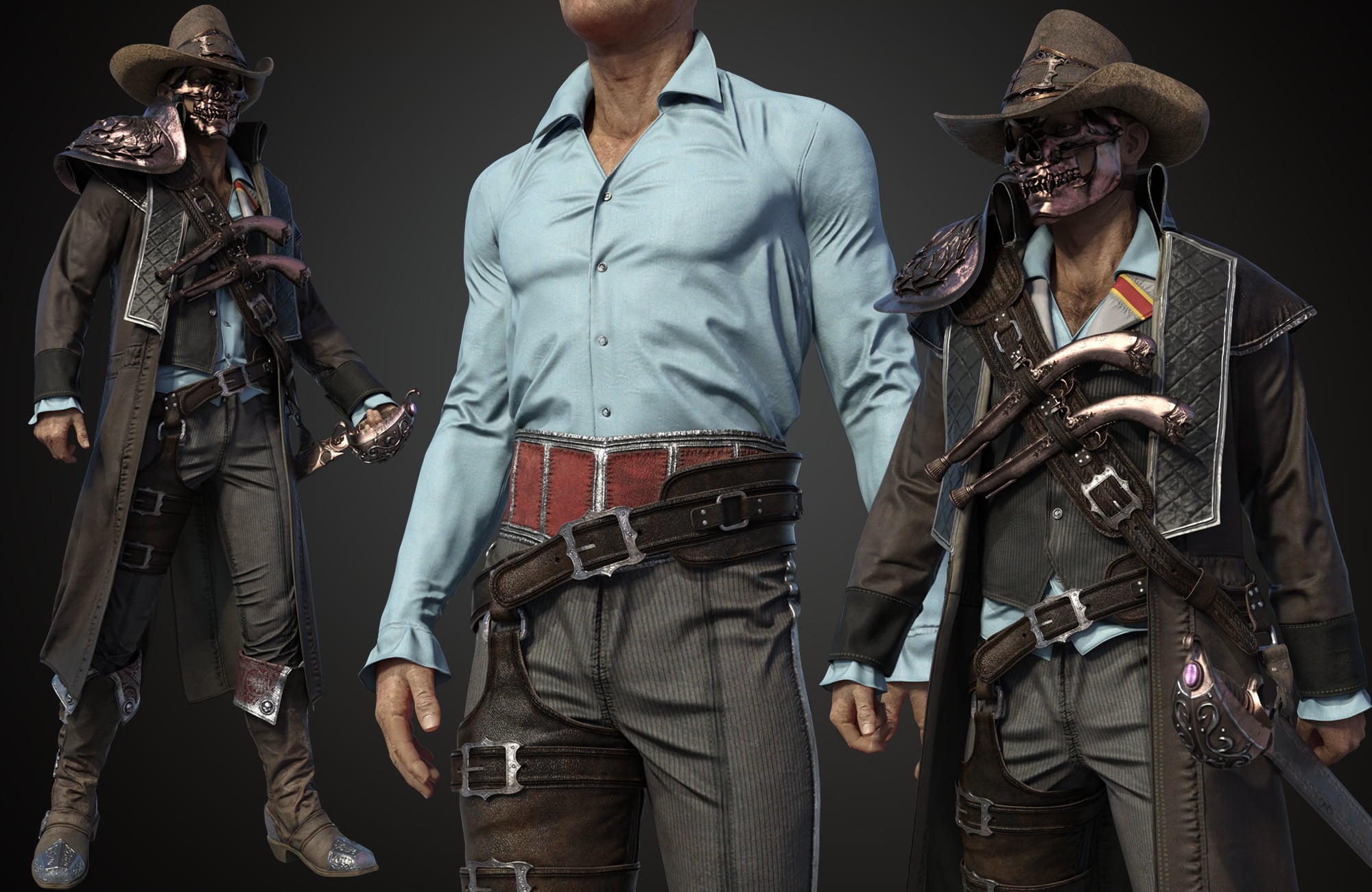 dForce Giuro Vendetta HD Expansion Pack | Daz 3D