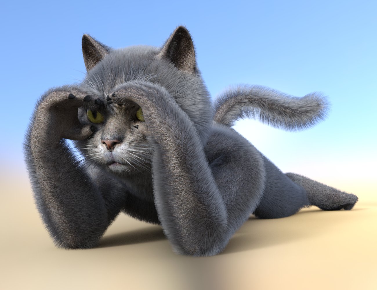 Catoon Poses Vol 1 | Daz 3D